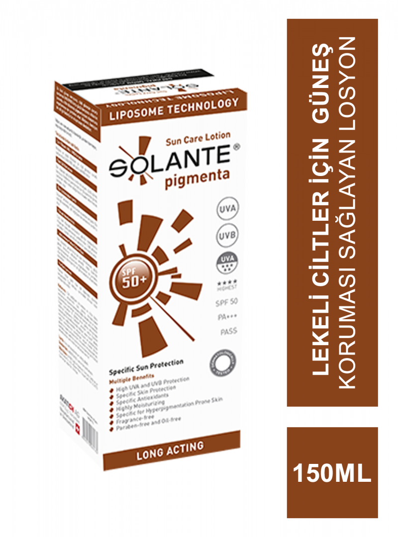Solante Pigmenta Sun Care Lotion SPF50+ 150 ml